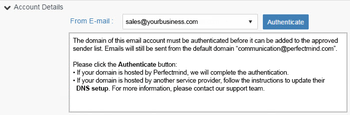 Verify and Authenticate Your Email Account Settings